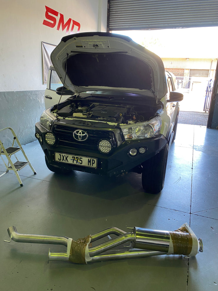 Toyota Hilux 2.4 GD6 Full bolt on exhaust system
