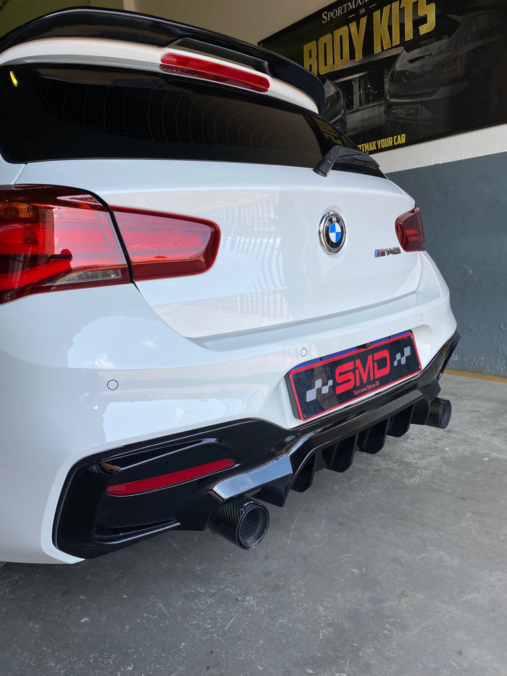 BMW F20 M135i /M140i Gloss Black Rear Diffuser